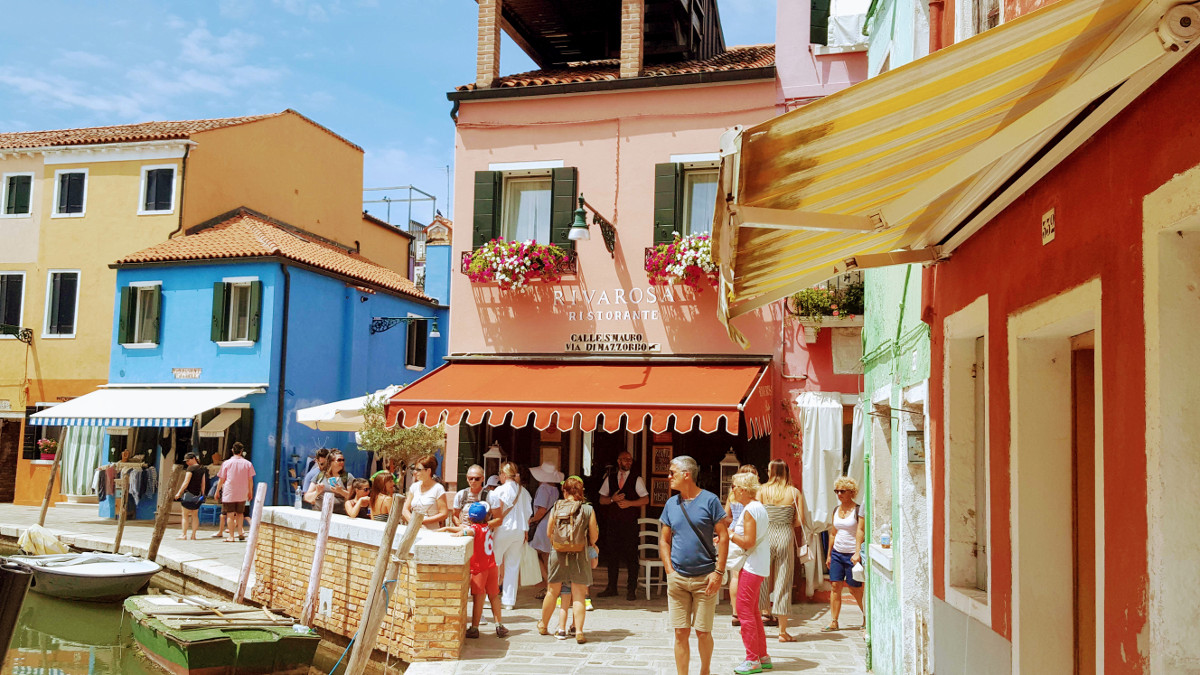 Visiting Burano - Venice Colored Bright